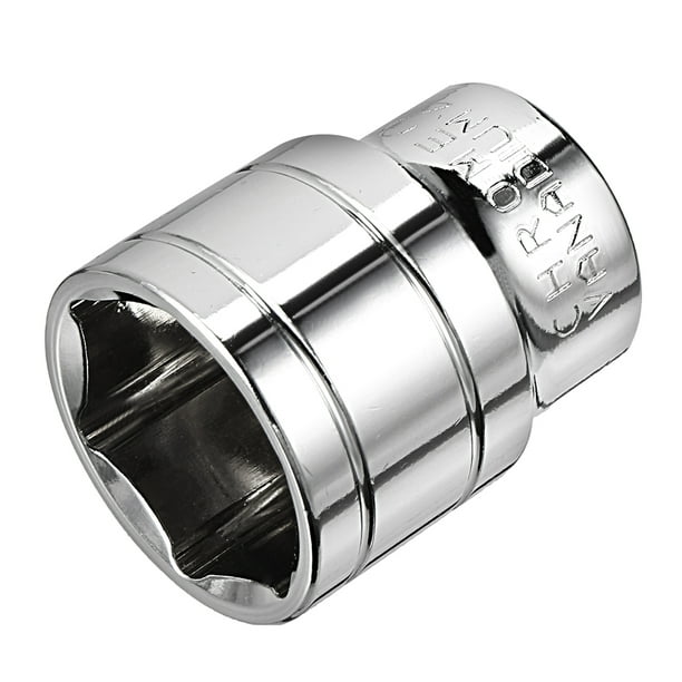 1/2-inch Drive 24mm 6-Point Shallow Socket, Cr-V - Walmart.com ...