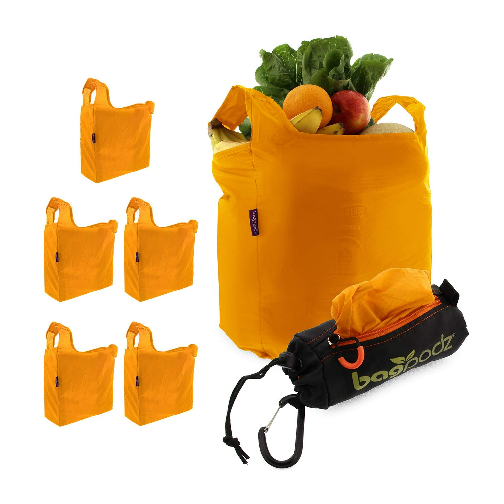 Click here for Bagpodz Reusable Shopping Bags Inside A Compact Po... prices