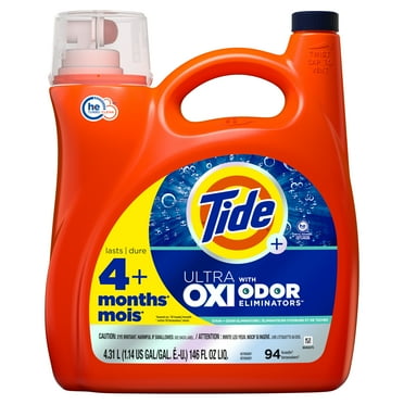 Tide Ultra Concentrated Liquid Laundry Detergent, Original (152 Load ...