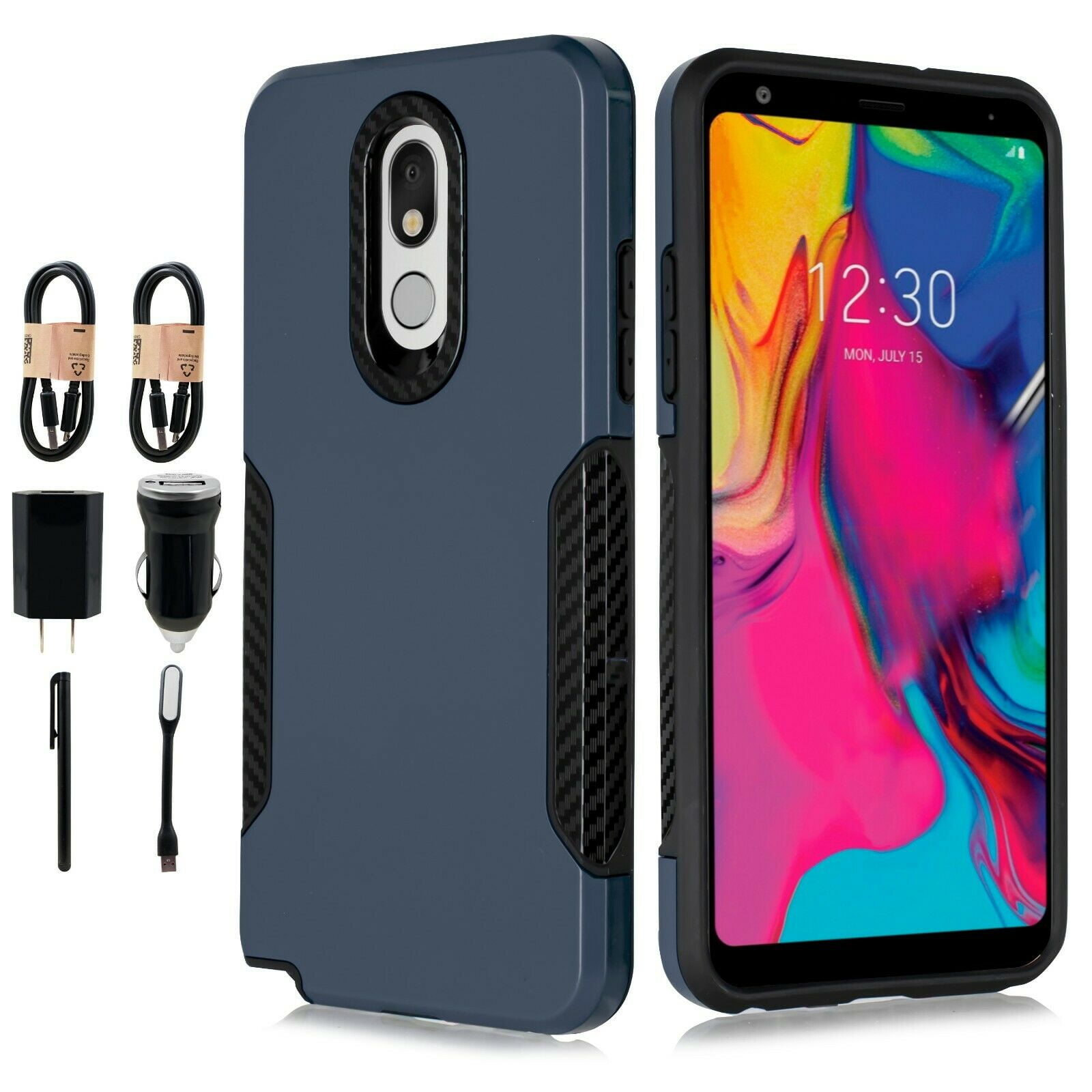 ~Value Pack~ for LG Stylo 5 Case Phone Case Shock Proof Edges Hybrid ...