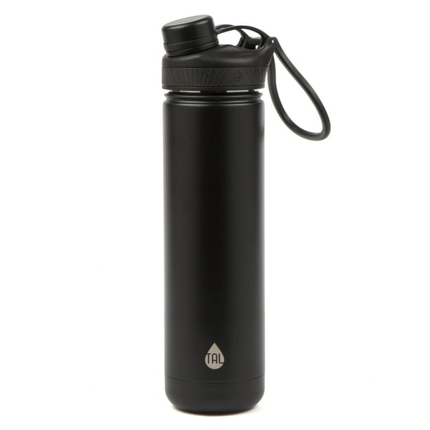 Tal 26 Ounce Black Double Wall Vacuum Insulated Stainless Steel Ranger ...