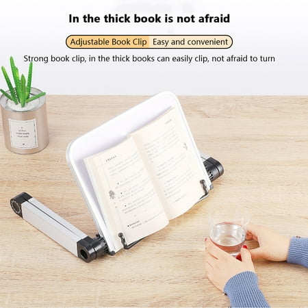 Multifunctional Reading Book Holder Adjustable Reading Book Stand with ...