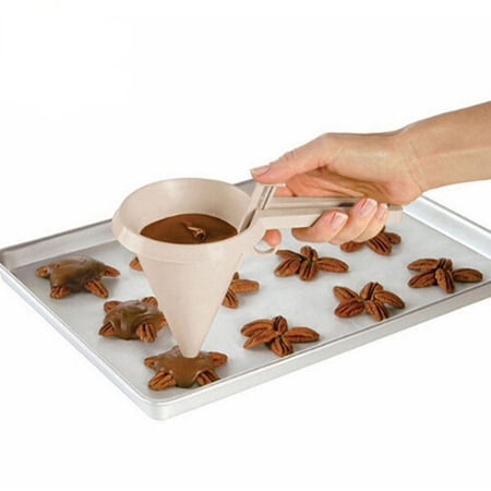 Handheld Adjustbale Chocolate Cake Cream Funnel Batter Dispenser funnel ...