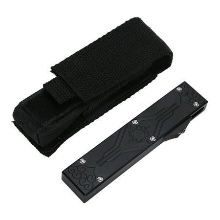 Pocket Comb Black Folding Comb Stainless Steel Spring Comb Beard ...