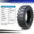 Free Shipping! SUPERGUIDER HD 28x9-15/14TT Puncture-Resistant Forklift Tire with Tube Flap, 8.15 ...