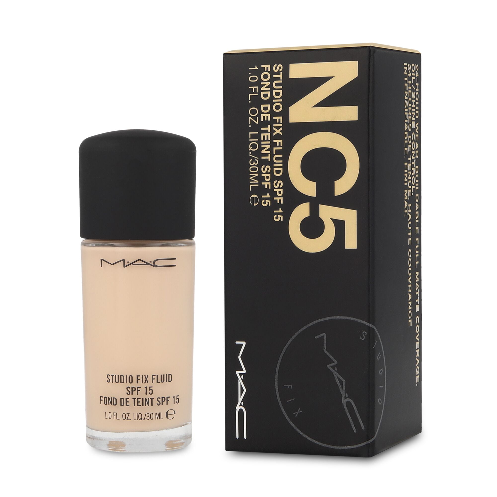 Base De Maquillaje Mac Studio Fix Fluid SPF 15 NC5 | Bodega Aurrera en línea