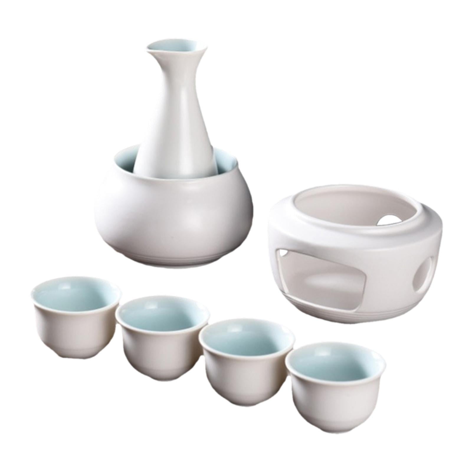Click here for Jifeng Ceramic Sake Set Cups With Warmer 4 Cups Sa... prices