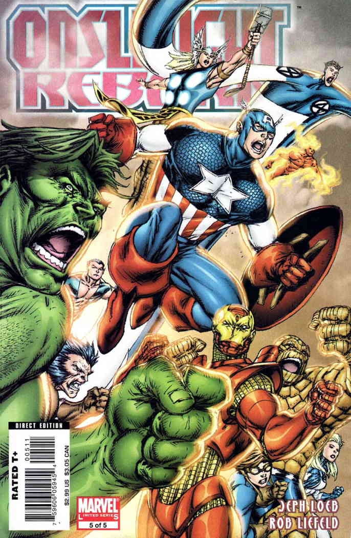 Onslaught Reborn #5 VF ; Marvel Comic Book - Walmart.com