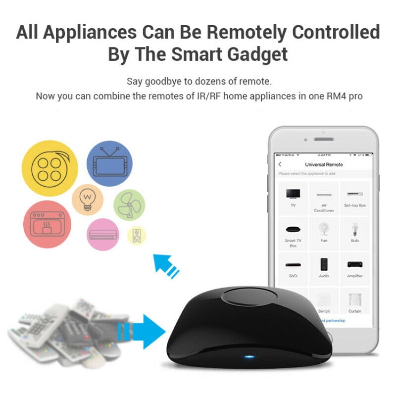 Buy Smart WiFi Infrared RF Universal Remote Controller Home Automation ...