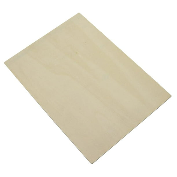 Thickness 5mm Natural Wooden Shape Wood Board Panels for Modelling ...