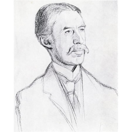 Posterazzi DPI1862228LARGE Alfred Edward Housman 1859 to 1936 Better ...