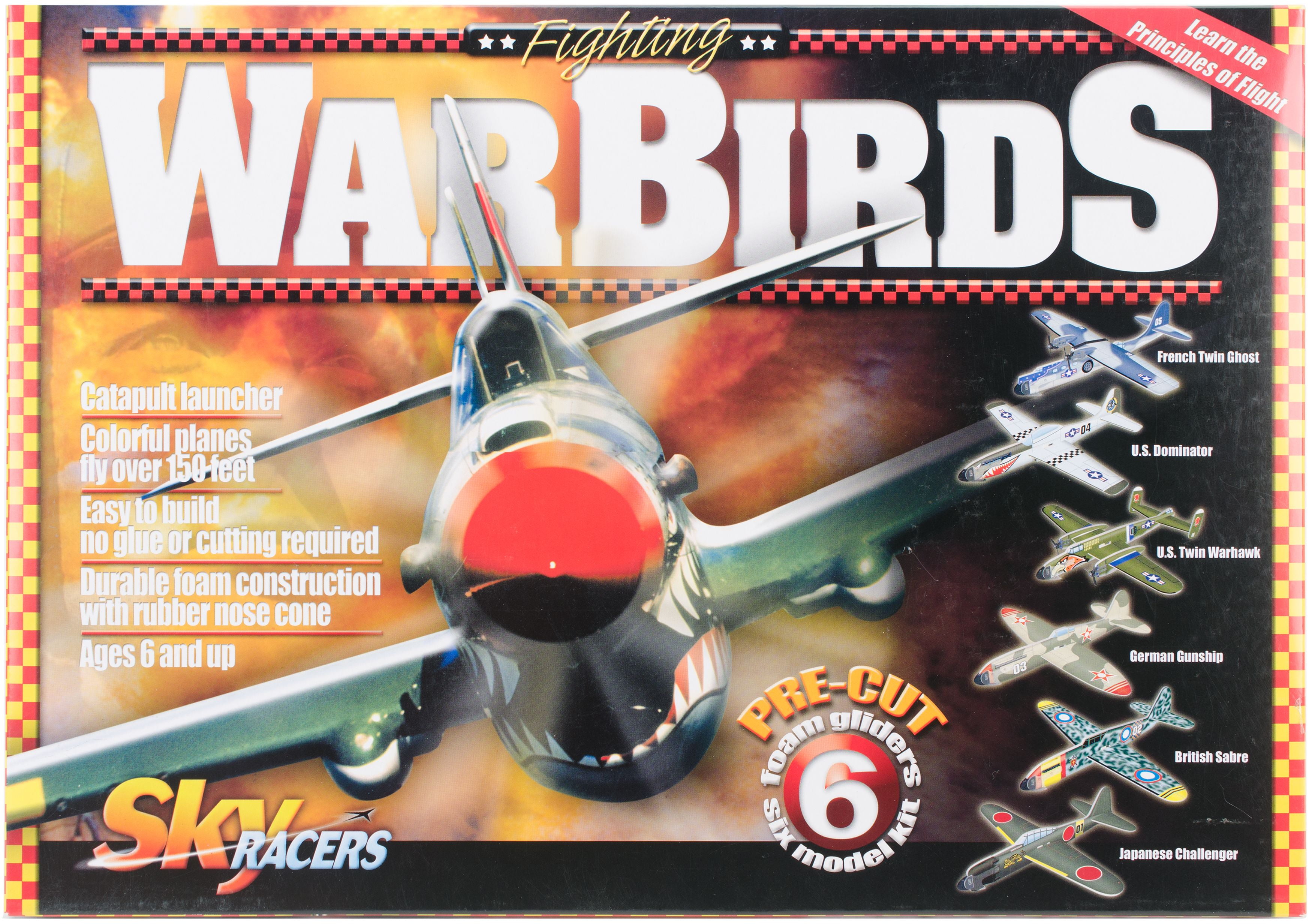 Fighting WarBirds 6 Model Kit - Walmart.com