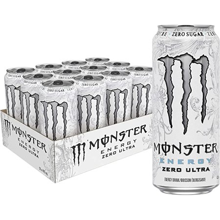 Monster Energy, Zero Ultra, 473mL cans, Pack of 12 - Walmart.ca