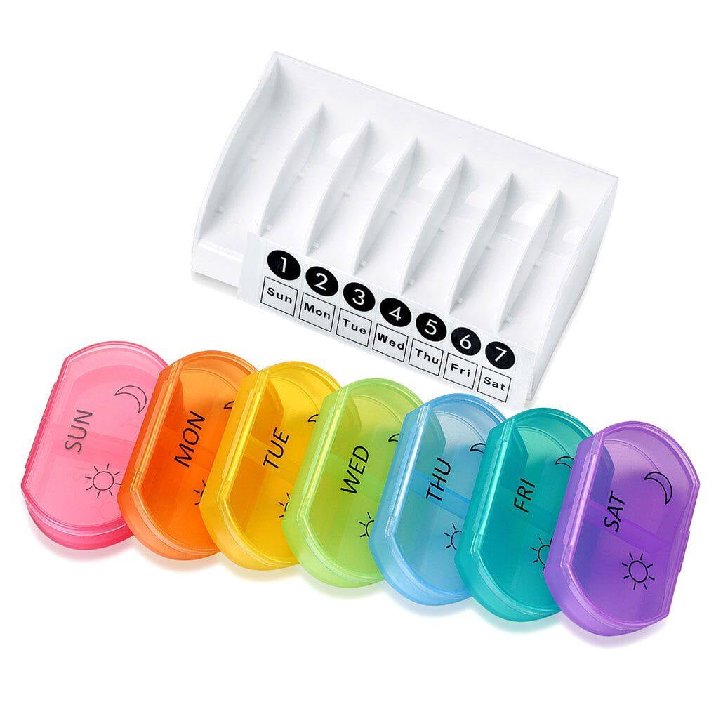 Click here for Stanreset 7 Day Style Pill Holder Weekly Storage O... prices