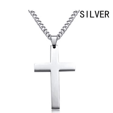 6MM CZ Stainless Steel 1 Row Bling Tennis Chain - Walmart.com