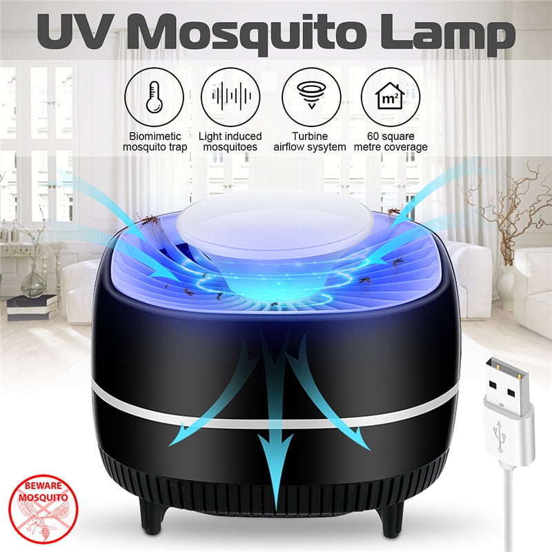 Mosquito Insect Killer Electric Lamp LED Light Fly Zapper Bug Trap ...