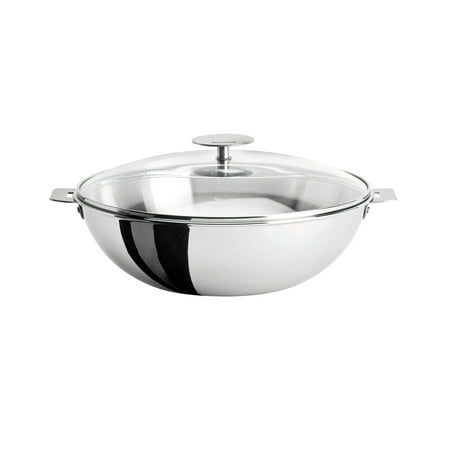 Cristel Casteline Wok, 3 quart, Silver | Walmart Canada