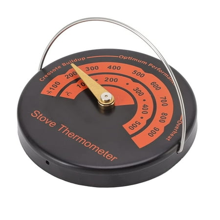 Jinsinto Stove Pipe Thermometer,Magnetic Chimney Pipe Meter,Magnetic ...