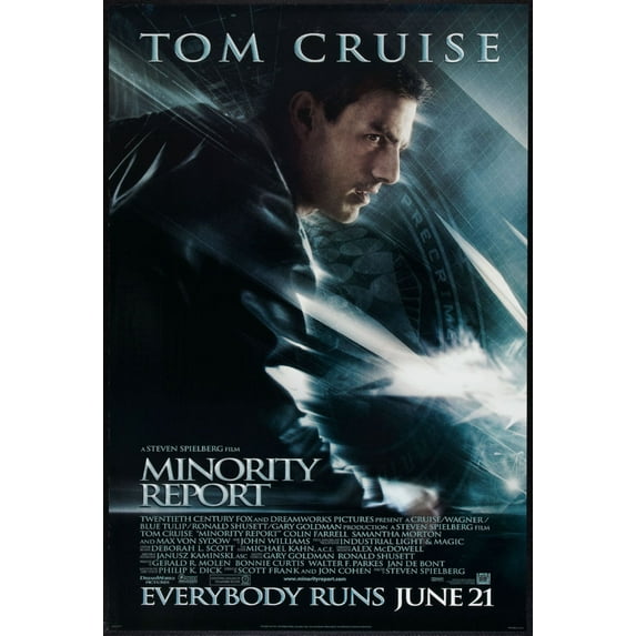 Minority Report Poster 24inx36in Art Poster 24x36 Multi-Color Square ...