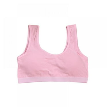 Wonder Nation Girls Seamless Longline Bras, 2-Pack, Sizes 30A-38A ...