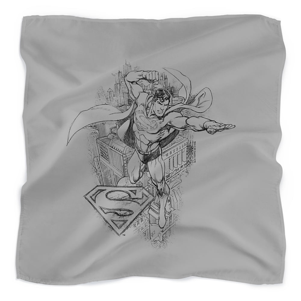 Superman Flying Flex Bandana (21 in x 21 in) - Walmart.com