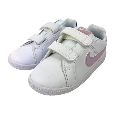 Nike Court Royale (TDV) in White/Iced Lilac Soar Girl's Sneakers (us ...