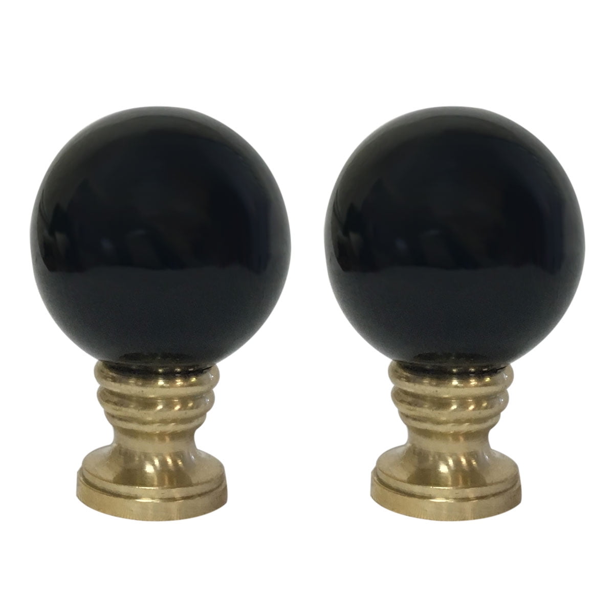 Royal Designs, Inc. Ceramic Sphere Lamp Finial for Lamp Shade, F ...