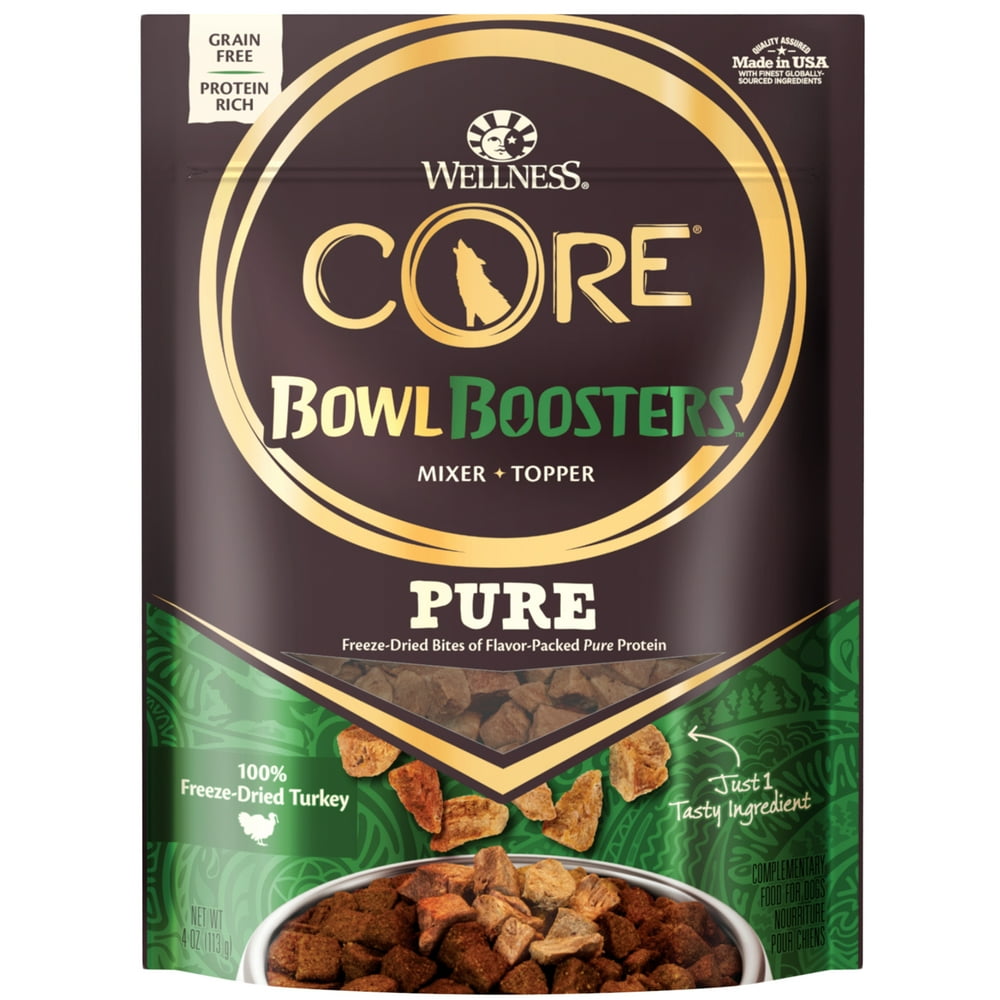 Wellness CORE Natural Bowl Boosters Bare Dog Food Mixer or Topper ...