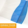 BAZIC 2 Pockets Poly Folder, Sturdy, Solid, Standard School Document ...