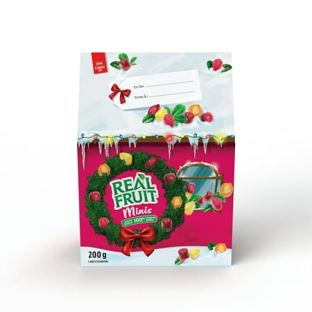 REALFRUIT Mini's House, Real Fruit Medley, Christmas, Holiday Candy ...