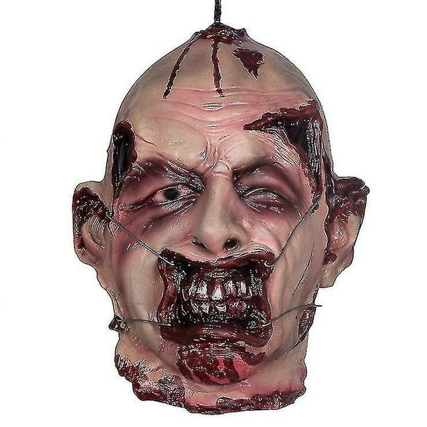 Adorno de decoración colgante sangriento de Terror con cabeza de terror ...