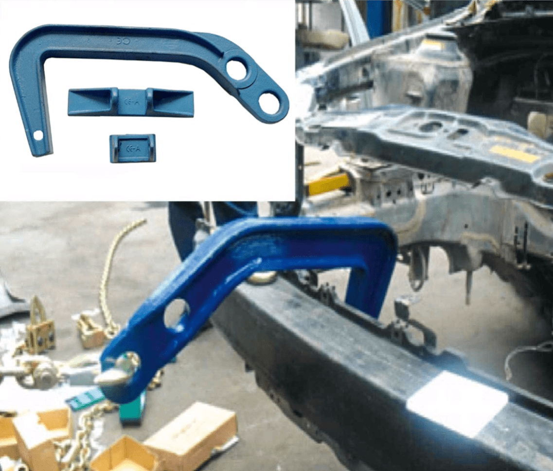 Auto Body Frame Jumbo 6 Ton Deep Hook Clamp Hook Pulling Clamp Set ...