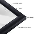 Craig Frames 24x32 Gallery Black Picture Frame, 1-Inch Wide Moulding ...