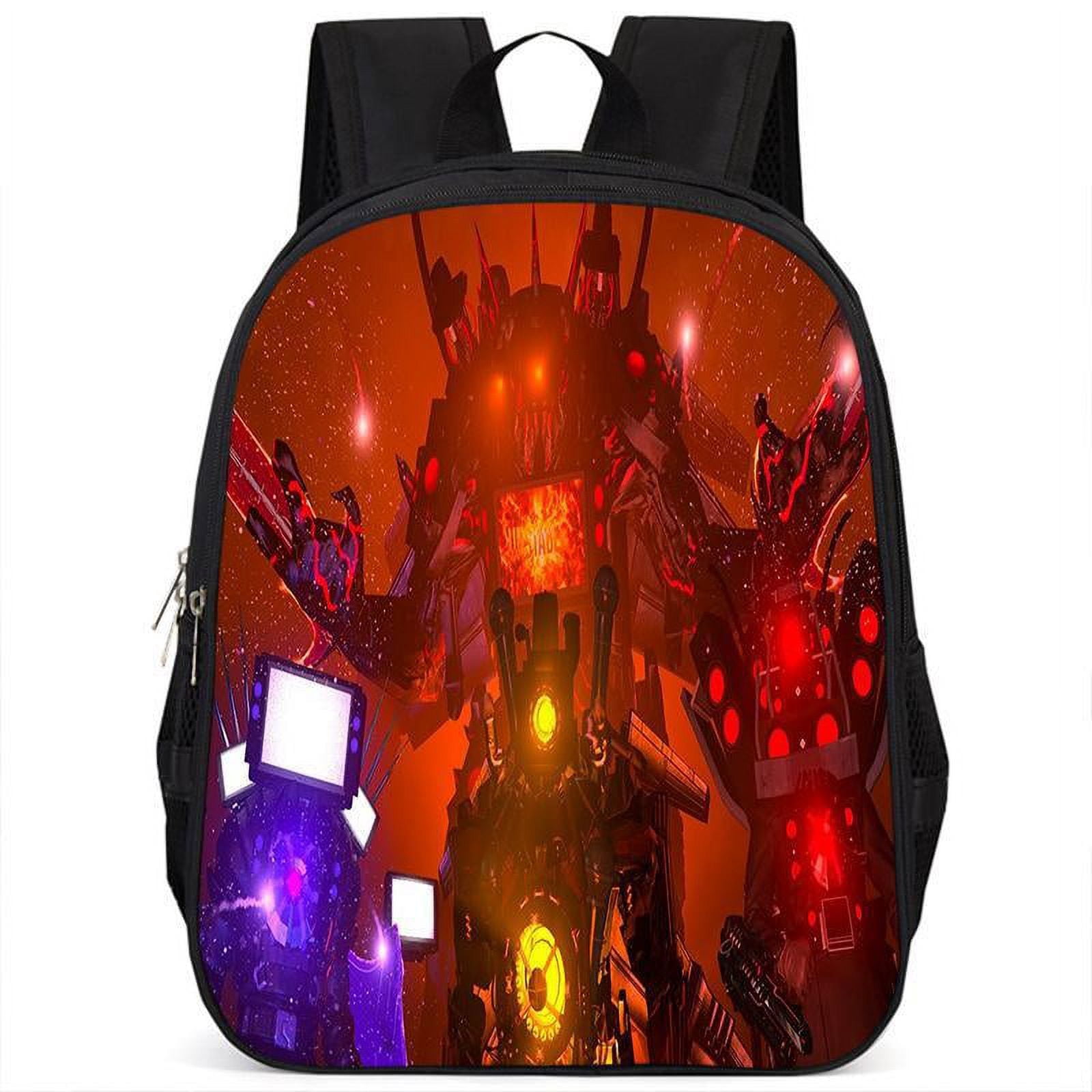 Skibidi Toilet Backpack for Primary and Secondary School Students ...
