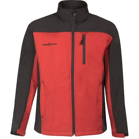 Free Tech - FreeTech Men's Soft Shell Solid Jacket - Walmart.com