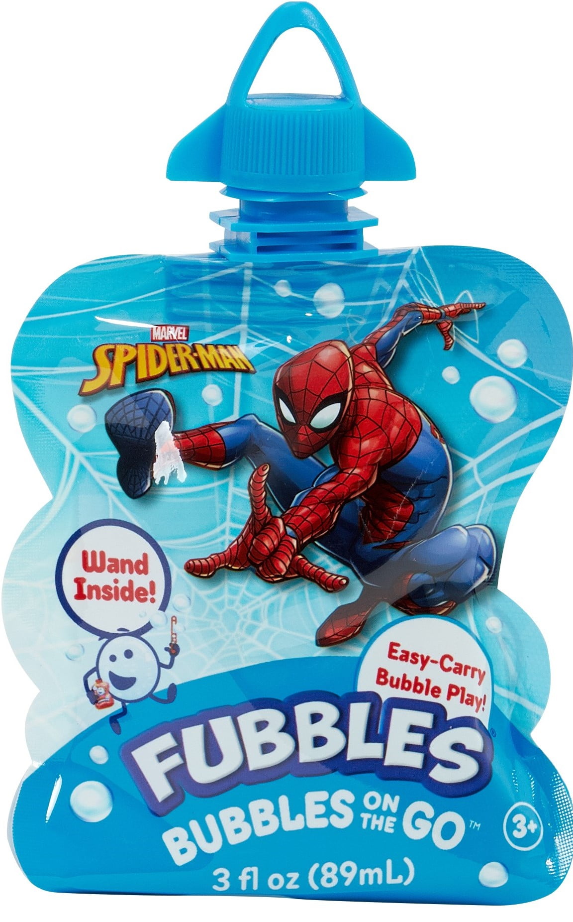 Disney Spider-Man Fubbles Bubbles On The Go - Walmart.com