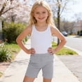 AWZXDE Toddler Shorts Cotton Baby Girls Soft Elastic Waist Bike Shorts ...