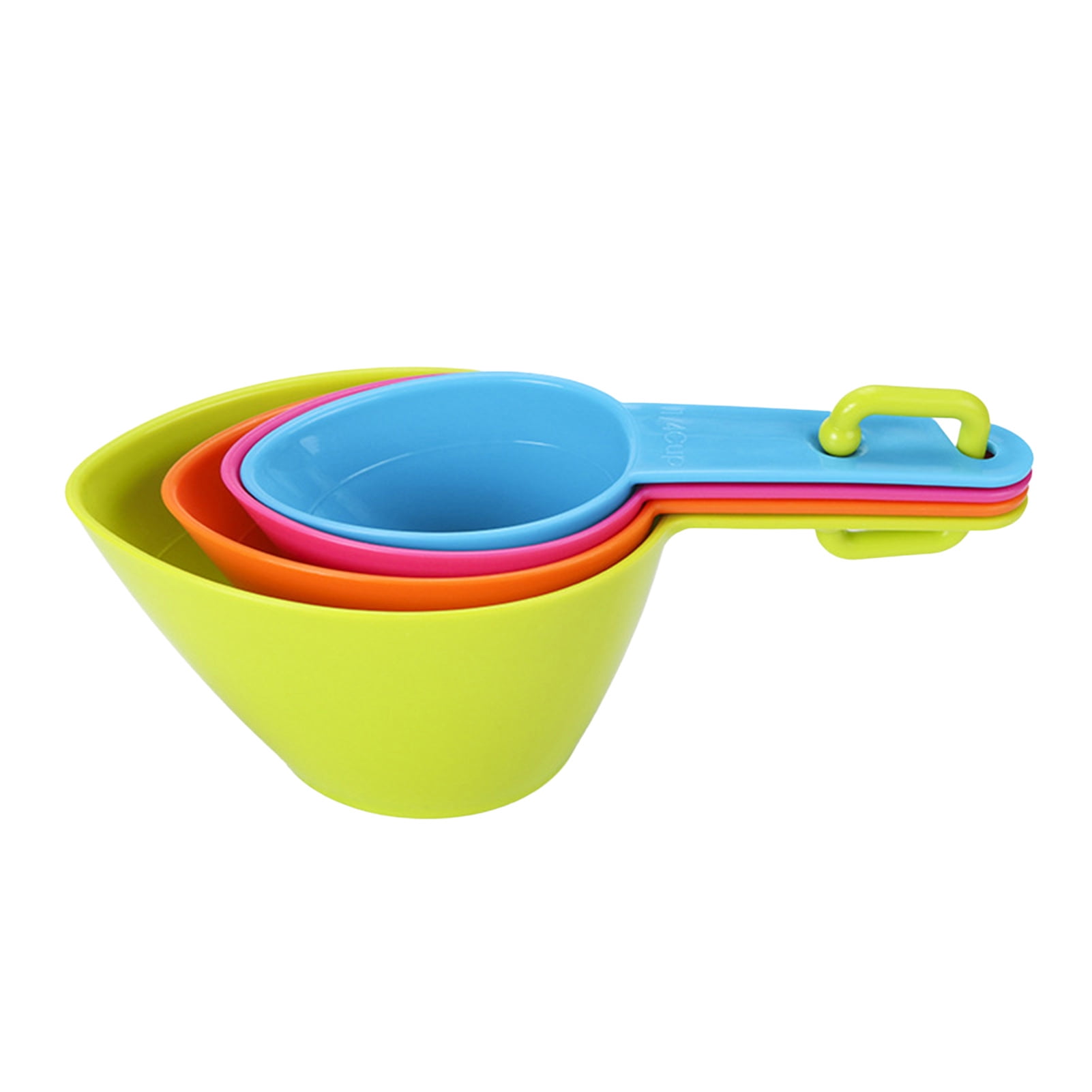 Farfi 1 Set Measuring Spoon Hanging Hole Design Precise with Clear ...