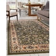 Unique Loom Sialk Hill Collection Area Rug - Washington (2' 2" x 3' 1 ...