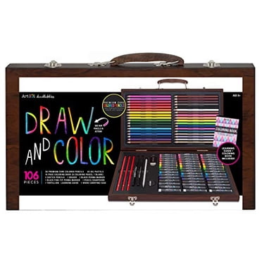 ALEX Toys Artist Studio Portable Essential Art Supplies Set with Wood ...