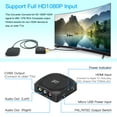 HDMI to RCA Audio Video Digital Converter Adapter with HDMI & RCA ...