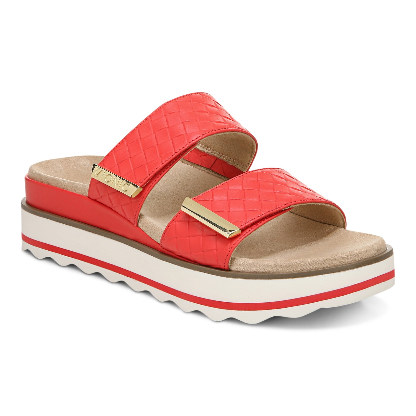 Vionic Brandie Women's Platform Comfort Sandal - Walmart.com