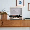 Udreamer Vinyl Record Player 3-Speed Turntable with Bluetooth,Suitcase ...