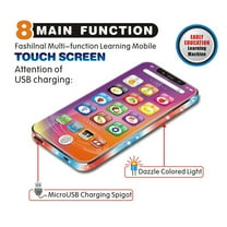 Vakzovy Kids Smart Phone for Girls 3-8 Years, Dual Camera, Music, Games ...