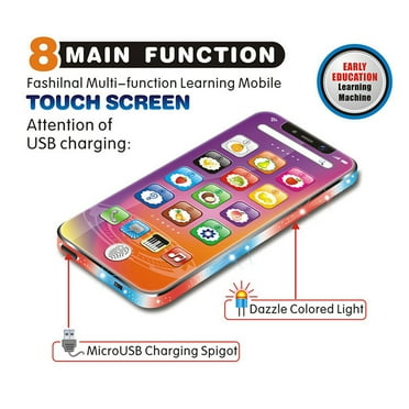 Vakzovy Kids Smart Phone for Girls 3-8 Years, Dual Camera, Music, Games ...