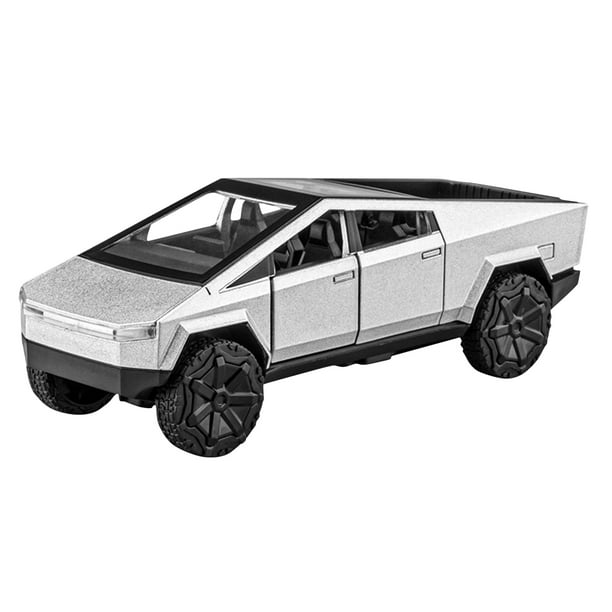Juguete Modelo Cybertruck Vehículo Retroceso Coche A Escala 1/36 Con ...