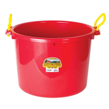Miller Manufacturing Company 70 Quart Blue Muck Bucket - Walmart.com
