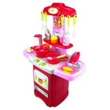 Fun Cook Pretend Play Children's Toy Kitchen Cooking Playset w/ Toy ...