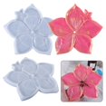 ANXPTIME Flower Silicone Mold Clock Dial Trays Make Cake Dessert Smooth ...