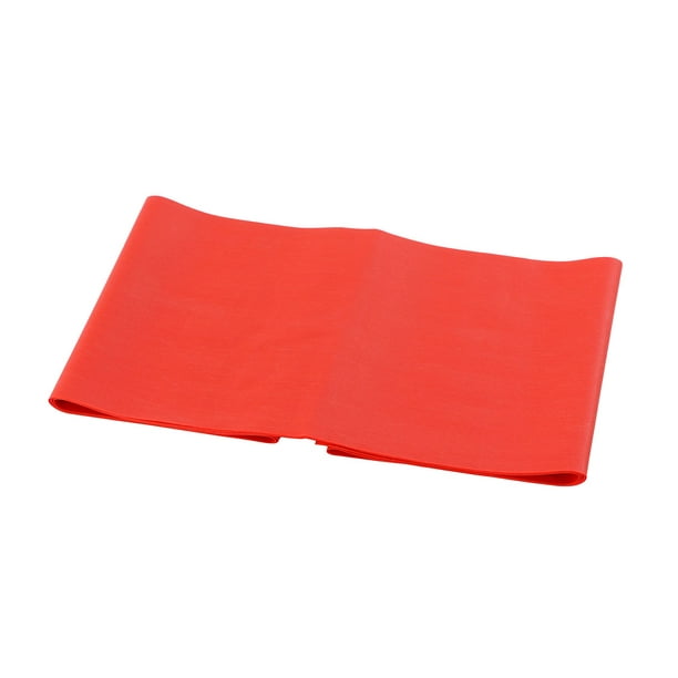 CanDo latex-free exercise band, 5-foot Singles, red - Walmart.com